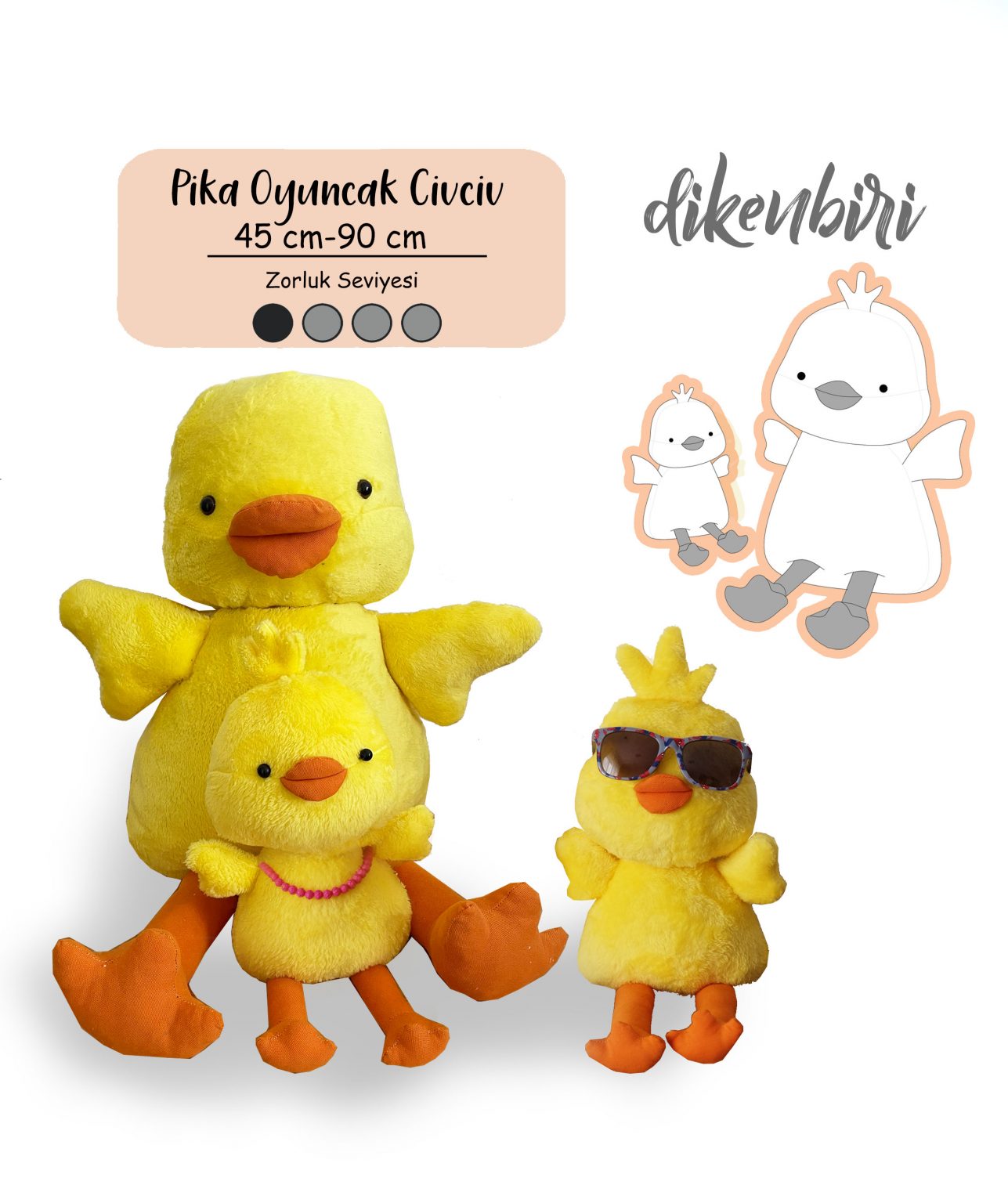 Pika Oyuncak Civciv – Dikenbiri